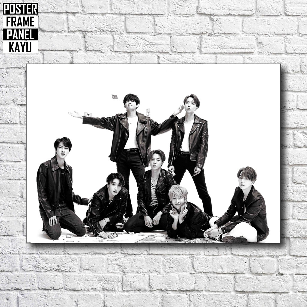 Jual Poster BTS Map Of The Soul 7 Frame Kayu Solid A4 BTS080 | Shopee ...