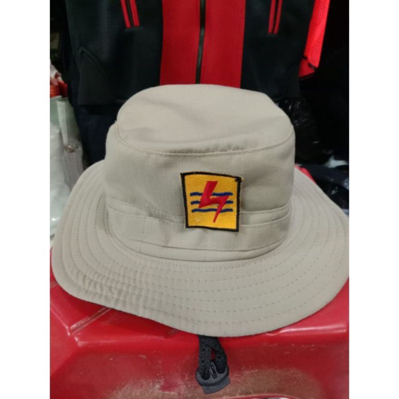 Jual topi PLN#safety#k3#topi rimba | Shopee Indonesia