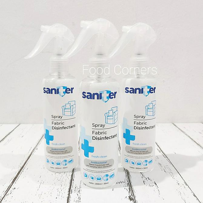Jual terlaris01 Saniter Fabric Disinfectant Spray / Saniter ...