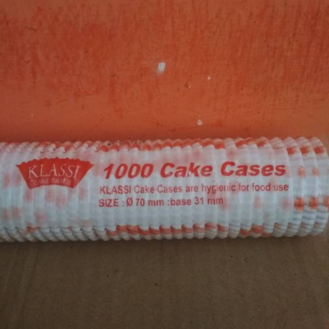 Jual Cup cakes Klassi 7mm cup kertas isi (1000lbr) | Shopee Indonesia