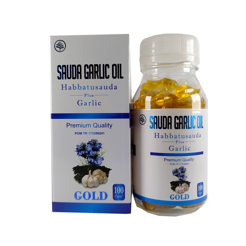 Jual Sauda garlic oil gold isi 100 Kapsul Minyak Bawang Putih | Shopee ...