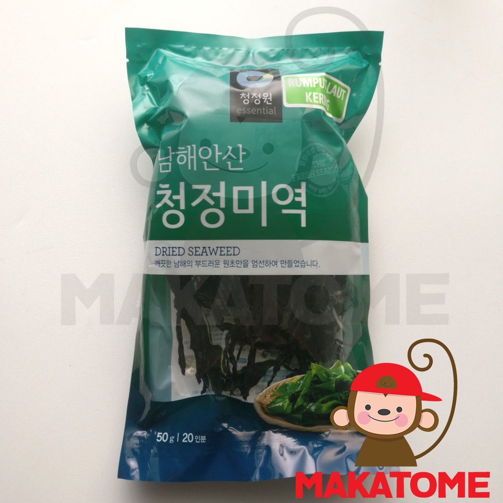Jual Chung Jung One Dried Seaweed 50gr rumput laut daesang korea 50 gr ...