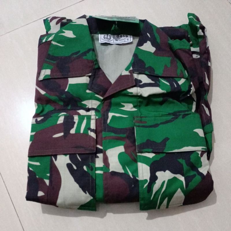 Jual BAJU PDL TNI / LORENG TNI JATAH AL ORIGINAL | Shopee Indonesia