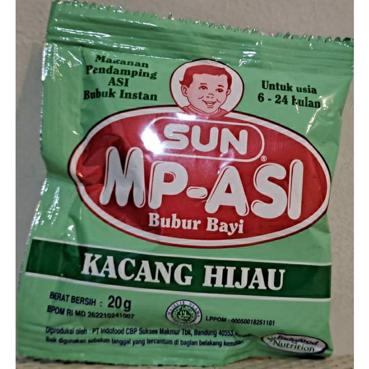 Jual SUN MP-ASI Bubur Bayi 6+ Sachet (1 renceng isi 12 pcs) | Shopee ...