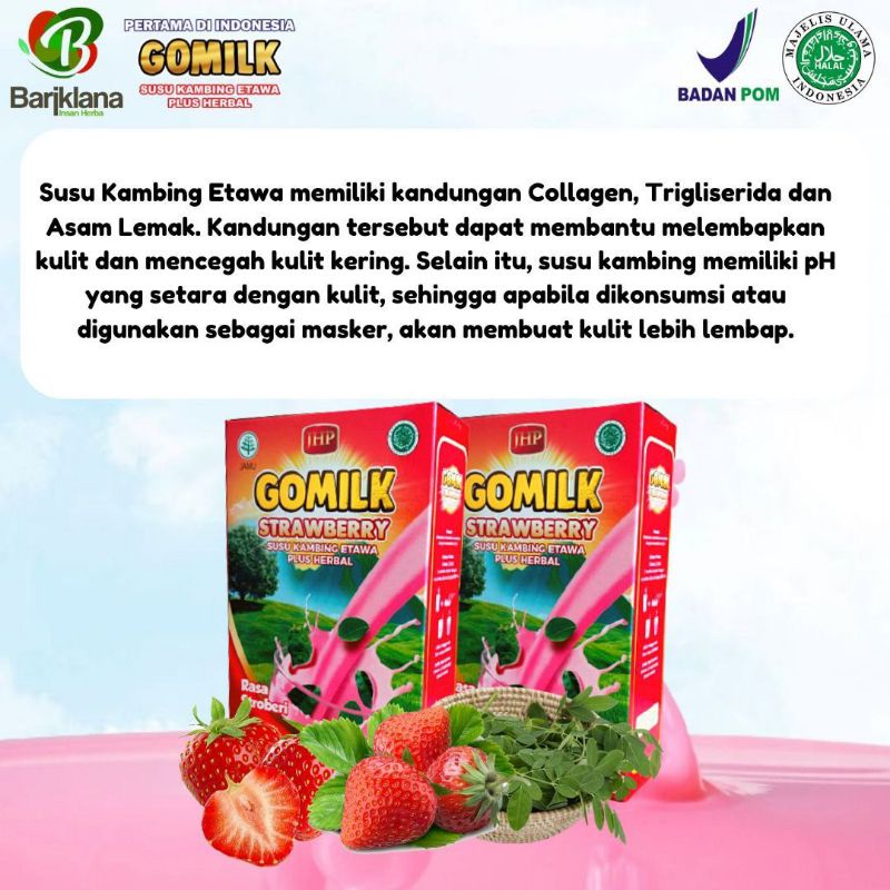 Jual susu gomilk,susu etawa,susu kesehatan,susu herbal | Shopee Indonesia