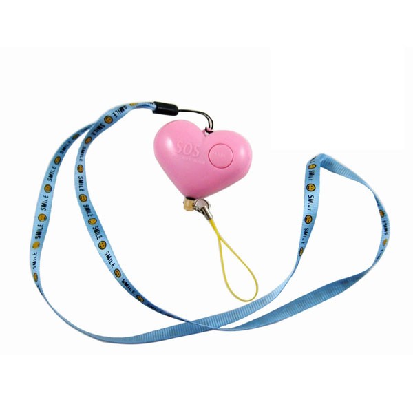Jual Alarm Anti Begal / Kejahatan / Guardian Angel 90Db Bentuk Hati ...
