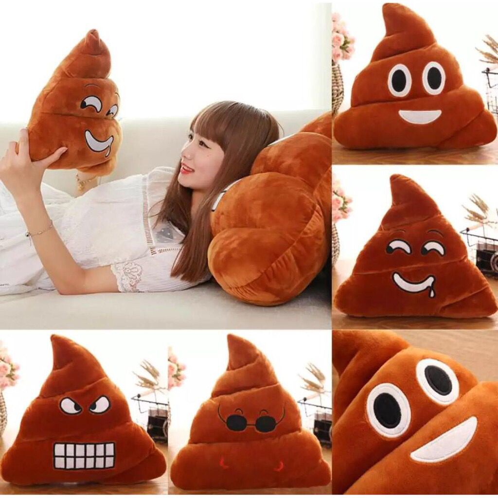 Jual Bantal Karakter Emot Pup EE Unik Paling Lucu Limited! Boneka ...