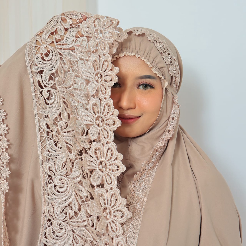 Jual Mukena Dewasa Premium Jumbo Katun Adem Mewah Terbaru | Shopee ...