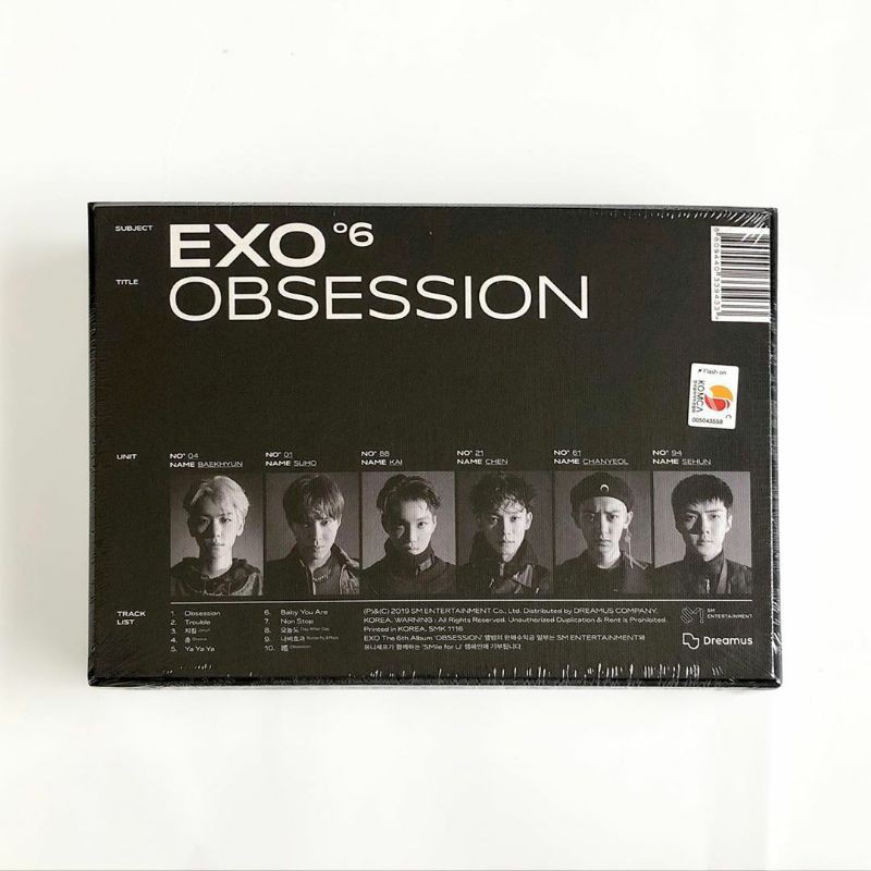 Jual [READY] EXO - ALBUM VOL. 6 [OBSESSION] (EXO & X-EXO VER) | Shopee ...