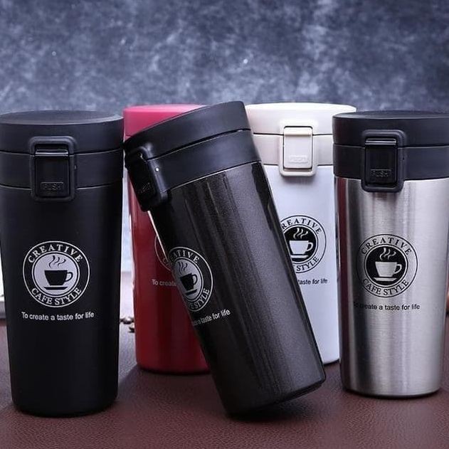 Jual Thermos Kecil Mini Termos kopi Vacum Tumbler 380ml | Shopee Indonesia