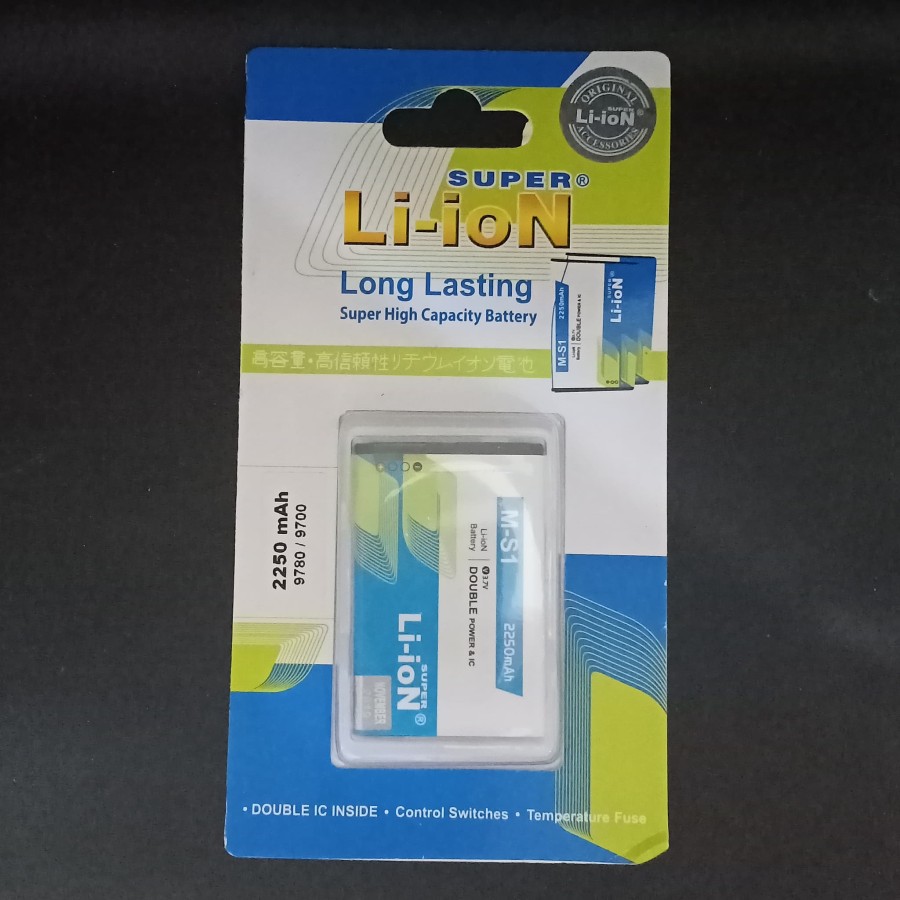 Jual Battery Super Li-ion for BB 9780/9700 (2250 mAh) | Shopee Indonesia
