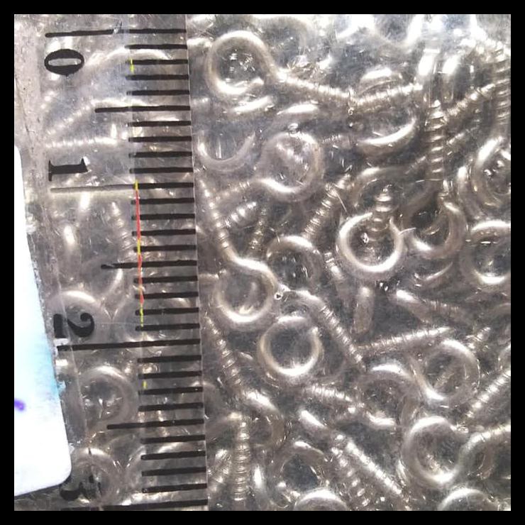 Jual Ring Sekrup / Ulir - Gantungan Kunci Clay / Salib / Tali Bingkai ...