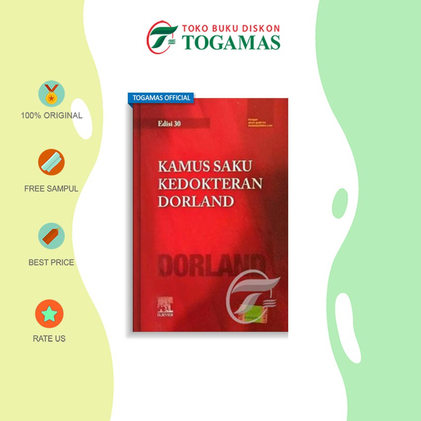 Jual Kamus Saku Kedokteran Dorland Edisi 30 | Shopee Indonesia