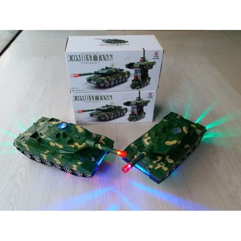 Jual mainan combat tentara tank robot (free baterai) | Shopee Indonesia