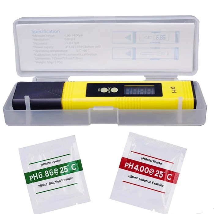 Jual Ph Tester Ph Sensor Ph Meter + Box Lab Aquarium Hidroponik Minuman ...