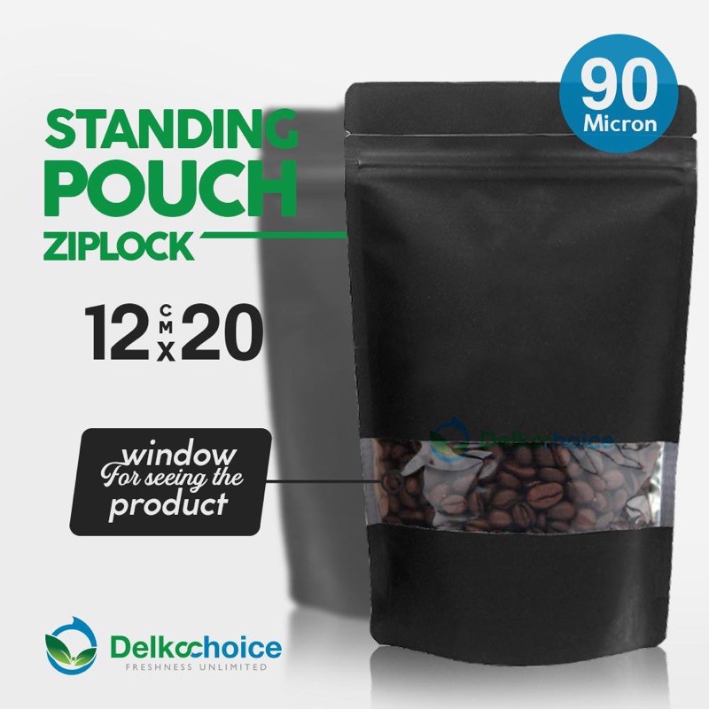 Jual STANDING POUCH ZIPLOCK - KEMASAN MAKANAN MINUMAN | Shopee Indonesia