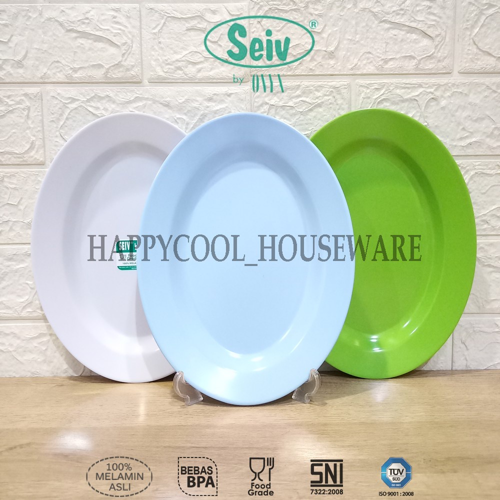 Jual SEIV Piring Makan | Piring Ceper | Piring Oval | Piring Saji 10IN ...