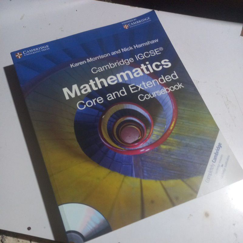 Jual Cambridge Igcse Mathematics Core And Extended Coursebook Core
