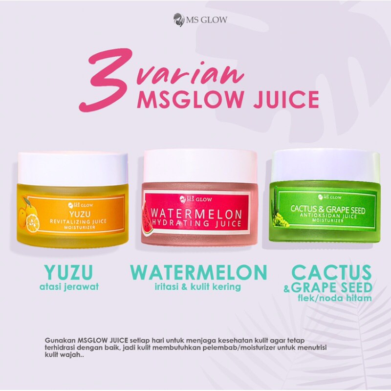 Jual Moisturizer (Watermelon, Yuzu & Cactus and Grape Seed) | Shopee ...