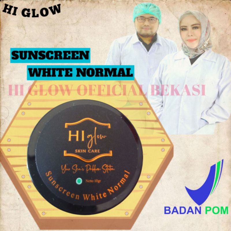 Jual Sunscreen - Sunscreen Whitening Hi Glow Skin Care Original BPOM ...