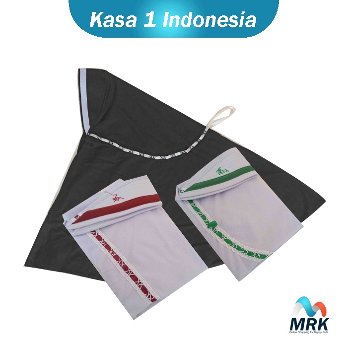 Jual Jilbab Hitam List Anak Perempuan / Kerudung Sekolah SD Madrasah ...