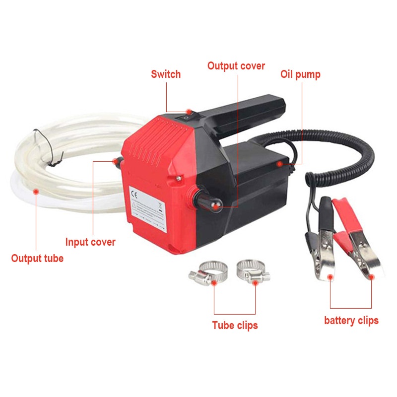 Jual 12V 24V Mobil Listrik Pompa Oli Mesin 60W Minyak/Minyak Mentah ...