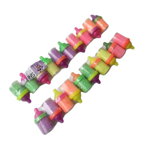 Jual MWN Mainan Pasir Salju Warna Botol Susu Isi 10 Pcs - Mainan ...