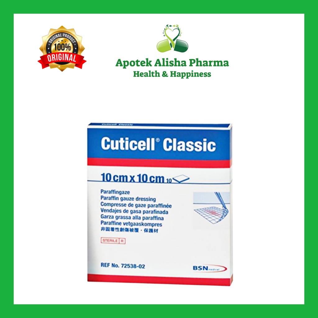 Jual Cuticell Classic (10x10cm) - Cuticel Kasa Dressing Steril ...
