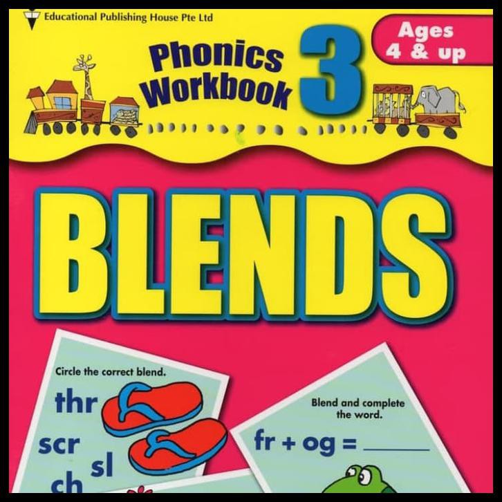 Jual PHONICS WORK BOOK 3 BLENDS | Shopee Indonesia
