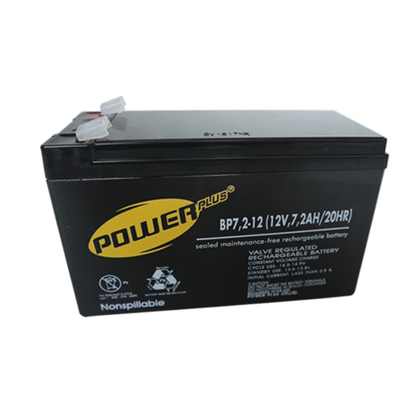 Jual Baterai UPS Powerplus 12v7,2ah (Battery UPS 12V - 7,2AH) | Shopee ...