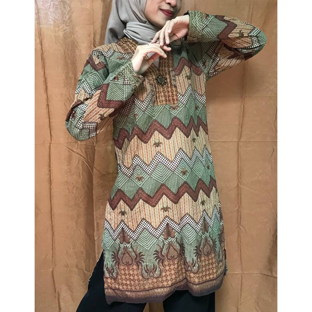 Jual PRELOVED - BATIK PATTERN BAGUS BANGET (REAL PICT) | Shopee Indonesia