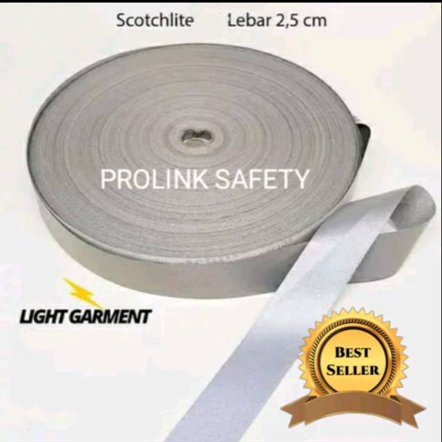 Jual SCOTLIGHT 2.5CM JUAL METERAN | Shopee Indonesia