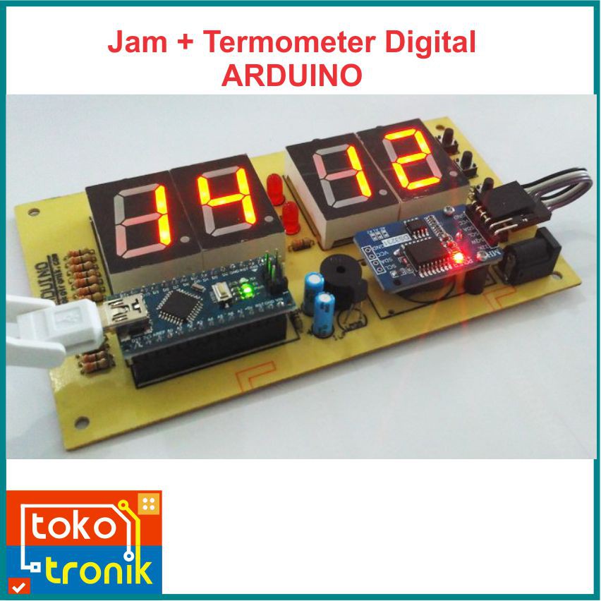Jual Kit Jam + Termometer Digital Arduino | Shopee Indonesia
