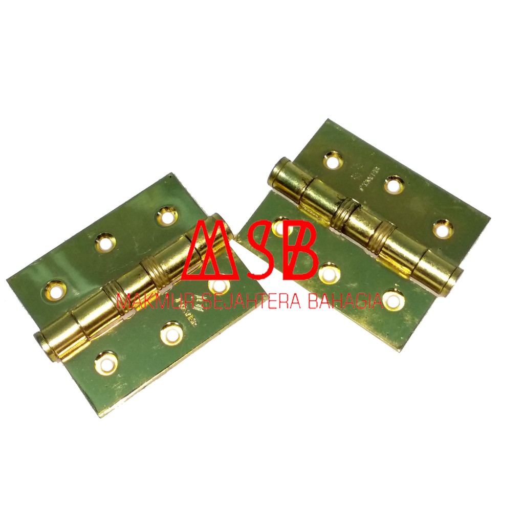 Jual ENGSEL KUNINGAN 3" / ENGSEL PINTU / ENGSEL JENDELA | Shopee Indonesia