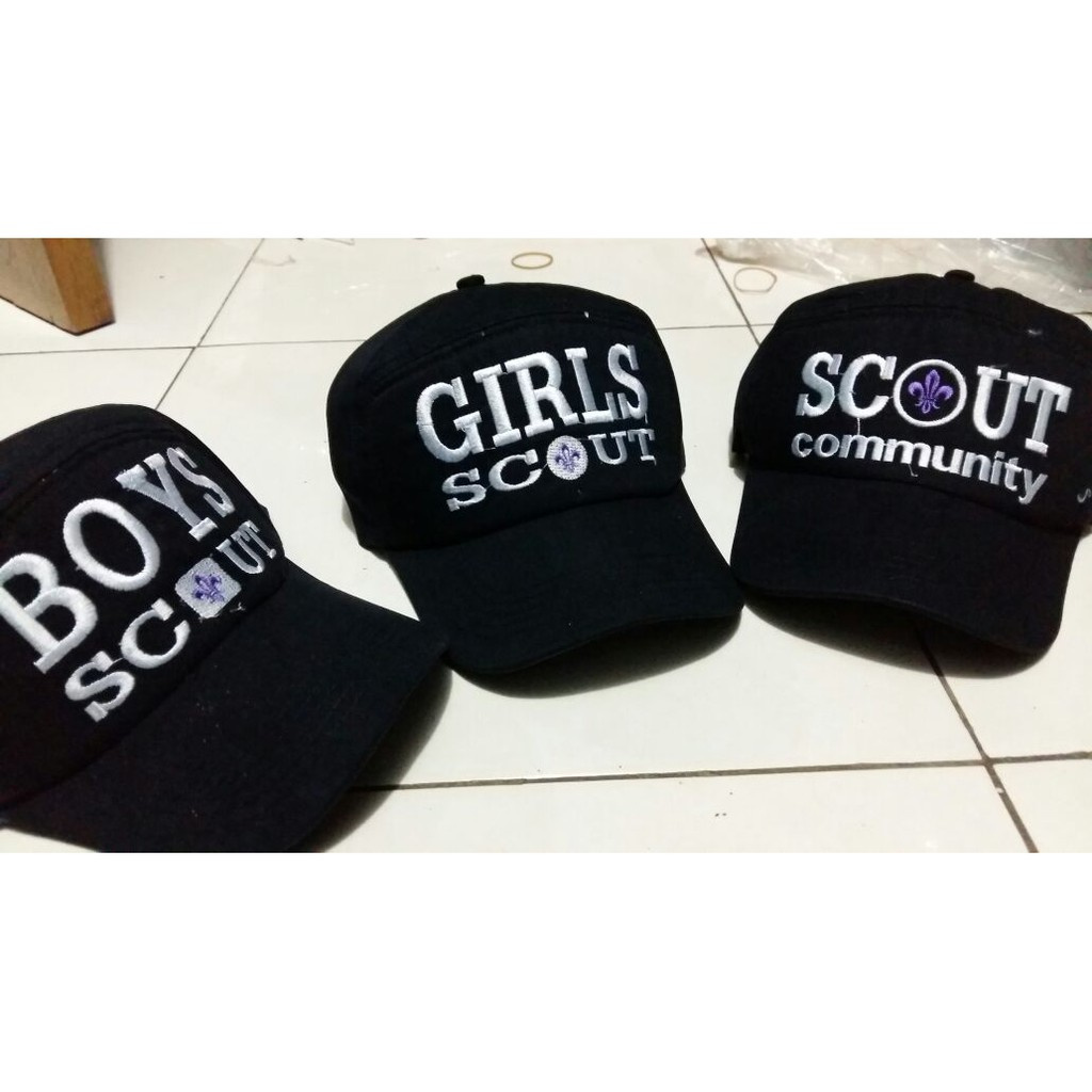 Jual TOPI RAPEL BOY SCOUT & GIRL SCOUT PRAMUKA | Shopee Indonesia