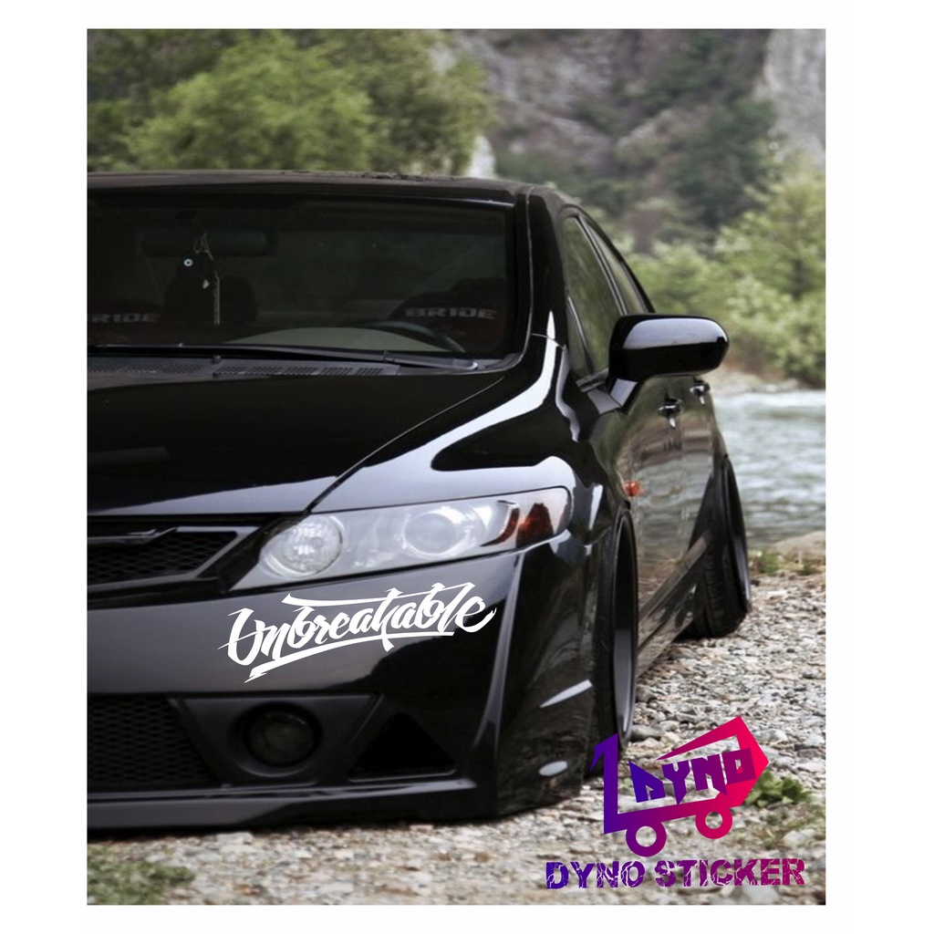 Jual stiker body cutting UNBREAKTABLE sticker cutting body | Shopee ...