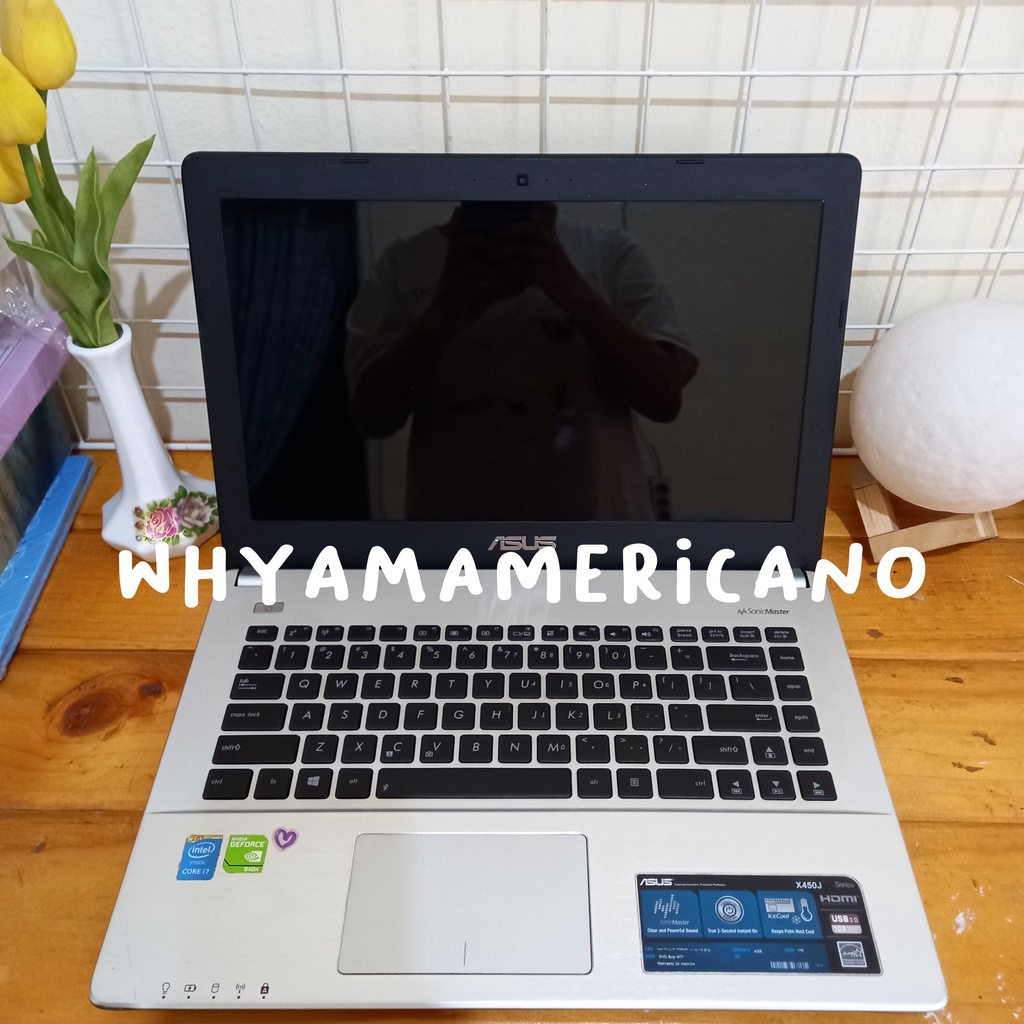 Jual [SECOND/BEKAS] LAPTOP ASUS X450J i7-4720HQ 2.60GHz (8CPUs ...