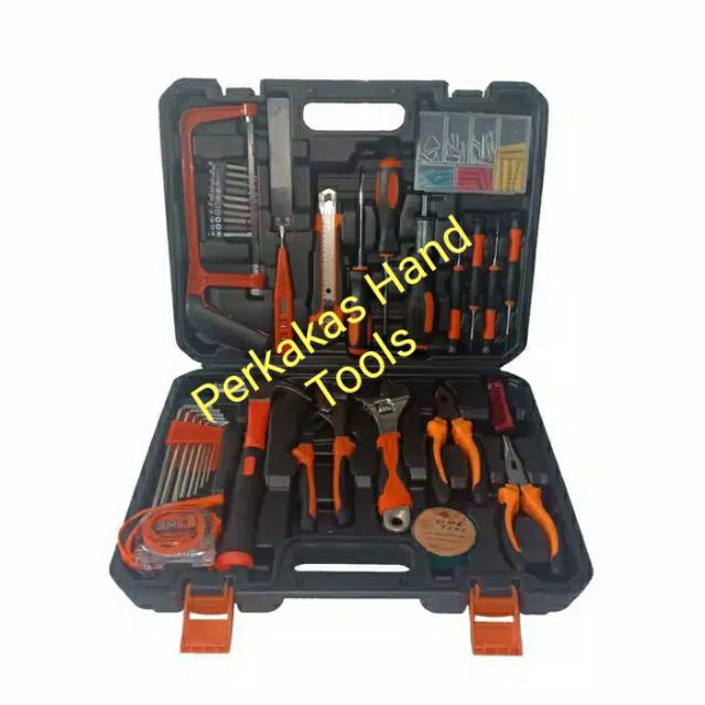 Jual PERLENGKAPAN RUMAH HIROKI MS-A-102 TOOLKIT SET 102 pcs TOOL KIT ...