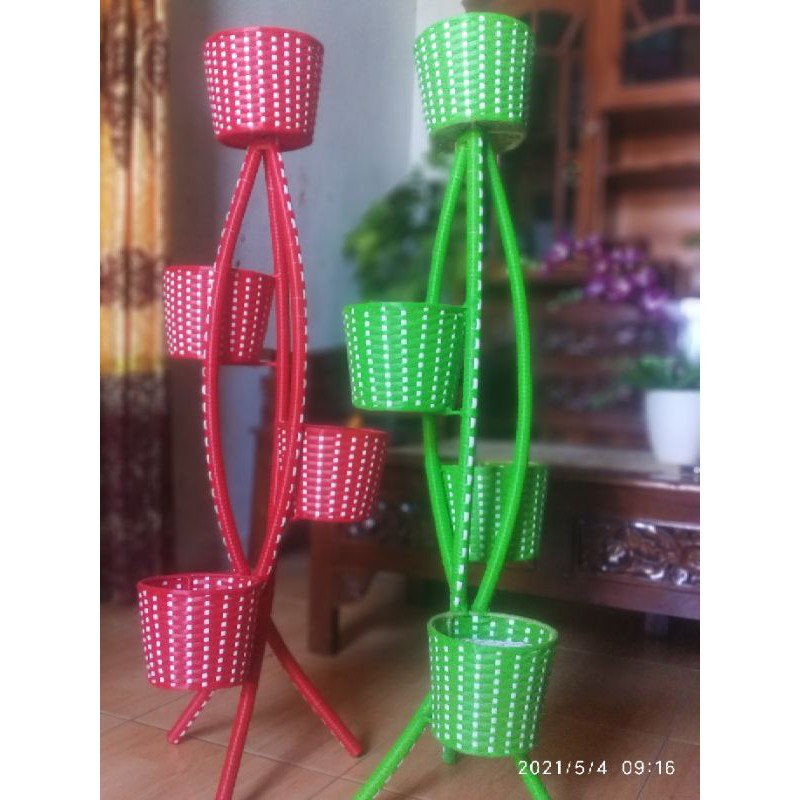 Jual Rak Bunga (Anyaman) | Shopee Indonesia