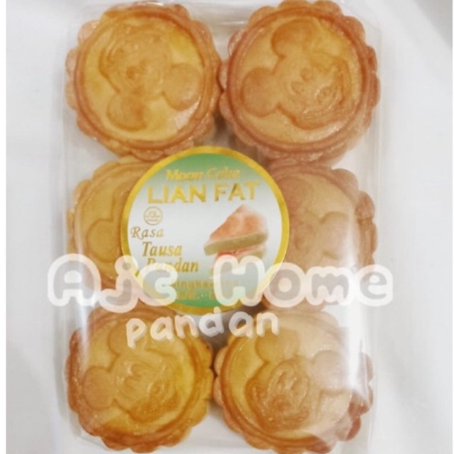 Jual MOON CAKE LIAN FAT PANDAN / MOONCAKE LIAN FAT PANDAN / KUE BULAN ...