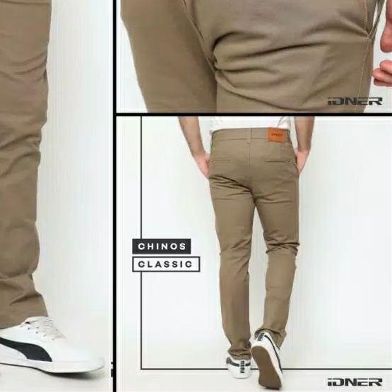 Jual ♟ CELANA PRIA CHINO Slim fit Panjang Kerja kantor Santai Liburan Cowok Gentleman Boy 27-38 ...