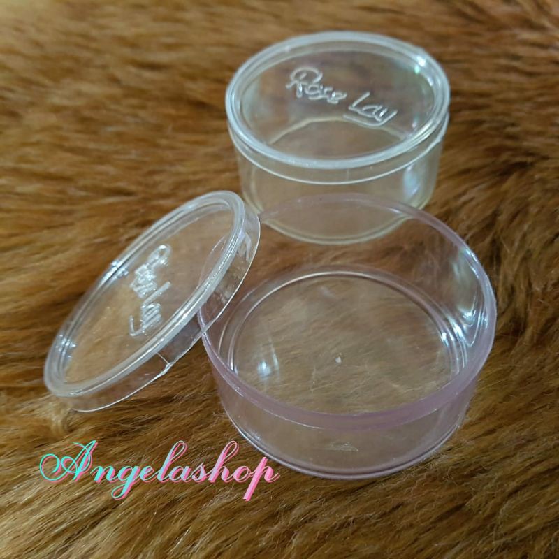 Jual POT CREAM KEMASAN KOSMETIK / POT TEMPAT MURAH UKURAN BESAR ROSE ...