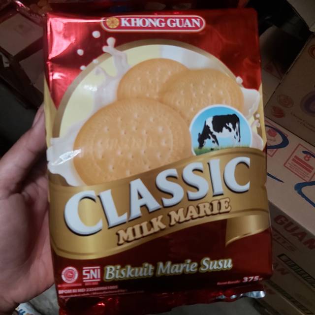 Jual Khong guan marie susu classic 375g | Shopee Indonesia