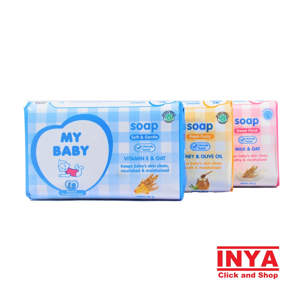Jual MY BABY SOAP 60gr - Sabun Bayi | Shopee Indonesia