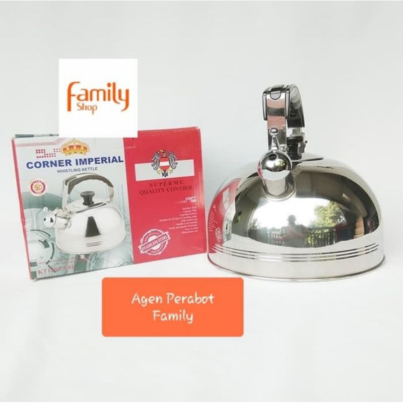 Jual IMPERIAL TEKO STAINLESS / WHISTLING KETTLE / TEKO BUNYI 5 LITER ...