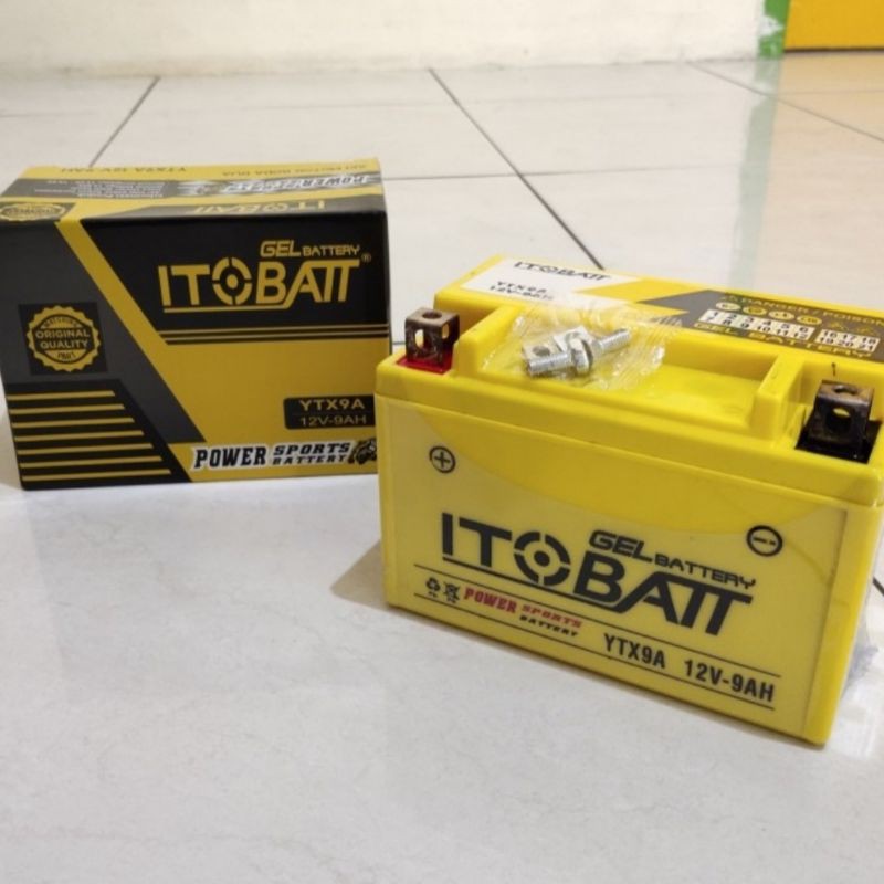 Jual AKI MOTOR SUZUKI INAZUMA 250 BURGMANT BANDIT 400 - 600 CC ITOBATT ...