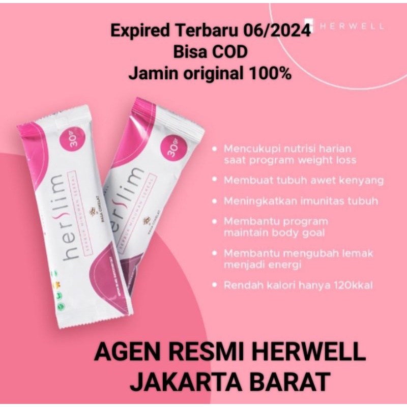 Jual Herslim by herwell 1 sachet isi 30 gram | Shopee Indonesia