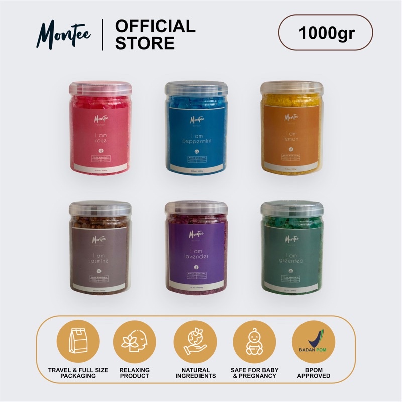 Jual Montee garam Spa / manicure pedicure / relaksasi / salt ...