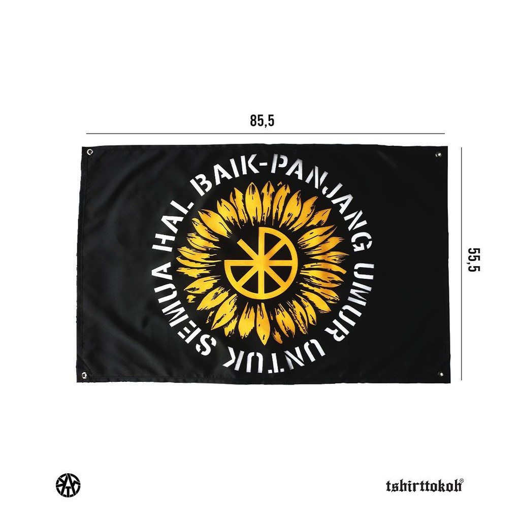 Jual Tshirttokoh - Flag Bendera Panjang umur untuk semua hal baik 01 ...