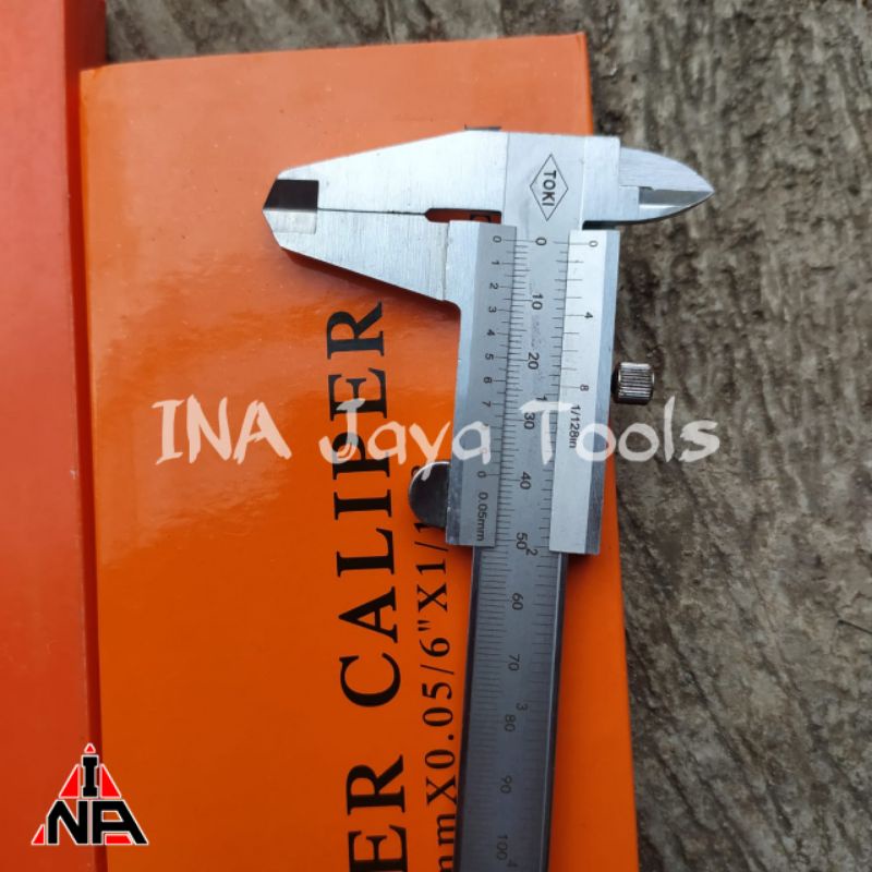 Jual Vernier Caliper Toki 6 Inch / Sigmat Manual Jangka Sorong 0-150mm Made in Japan | Shopee ...